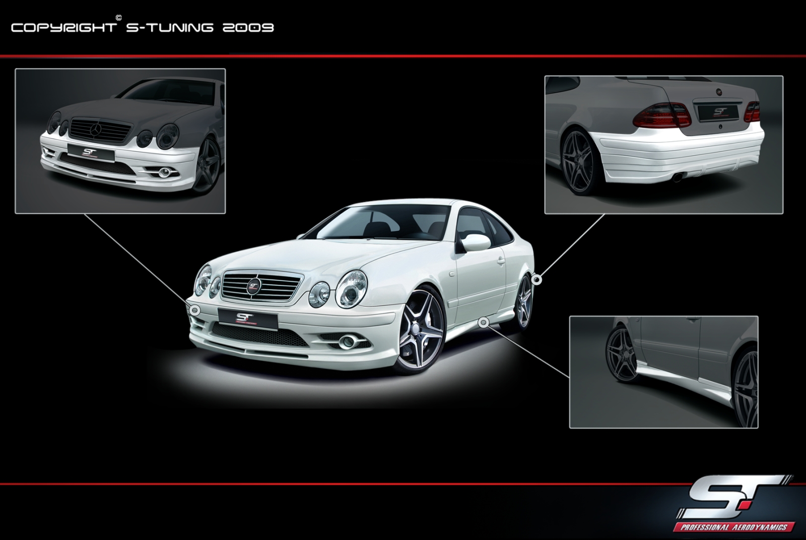 MERCEDES-BENZ CLK W208 TUNING PRAHY :: TUNINGHAUS